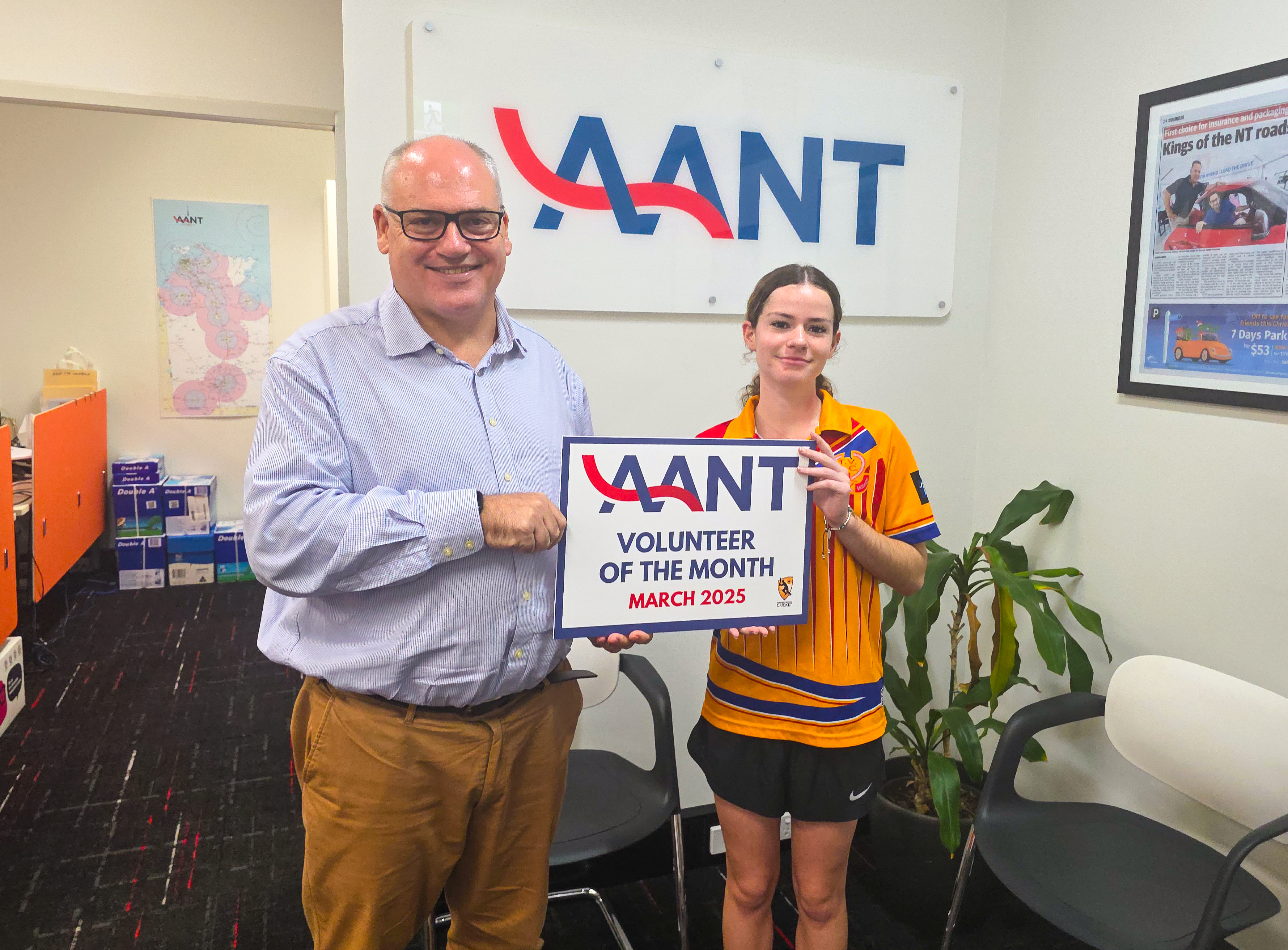 March Volunteer of the Month – Lily Gellel | Northern Territory Cricket